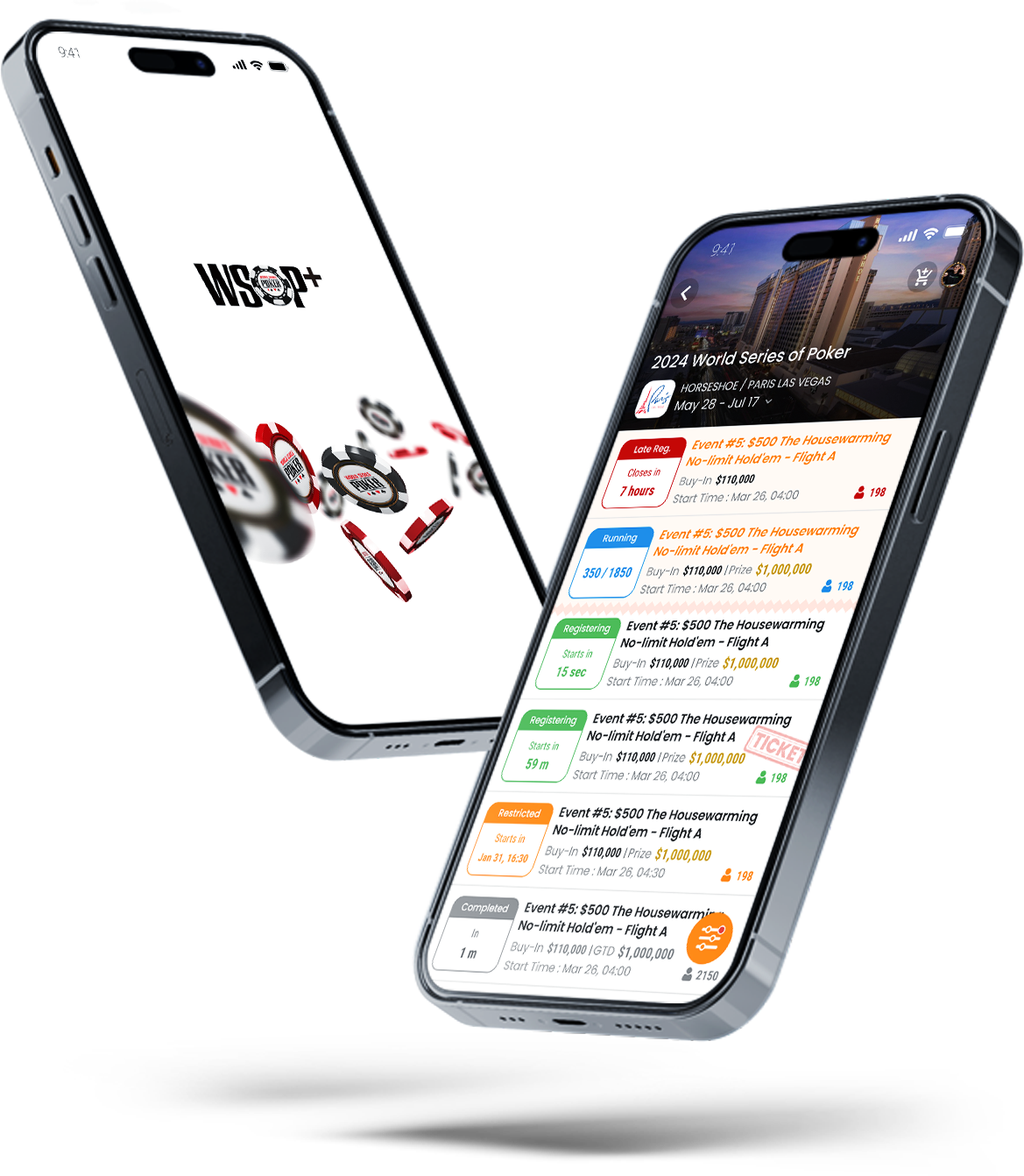 WSOP+ : WSOP Official App